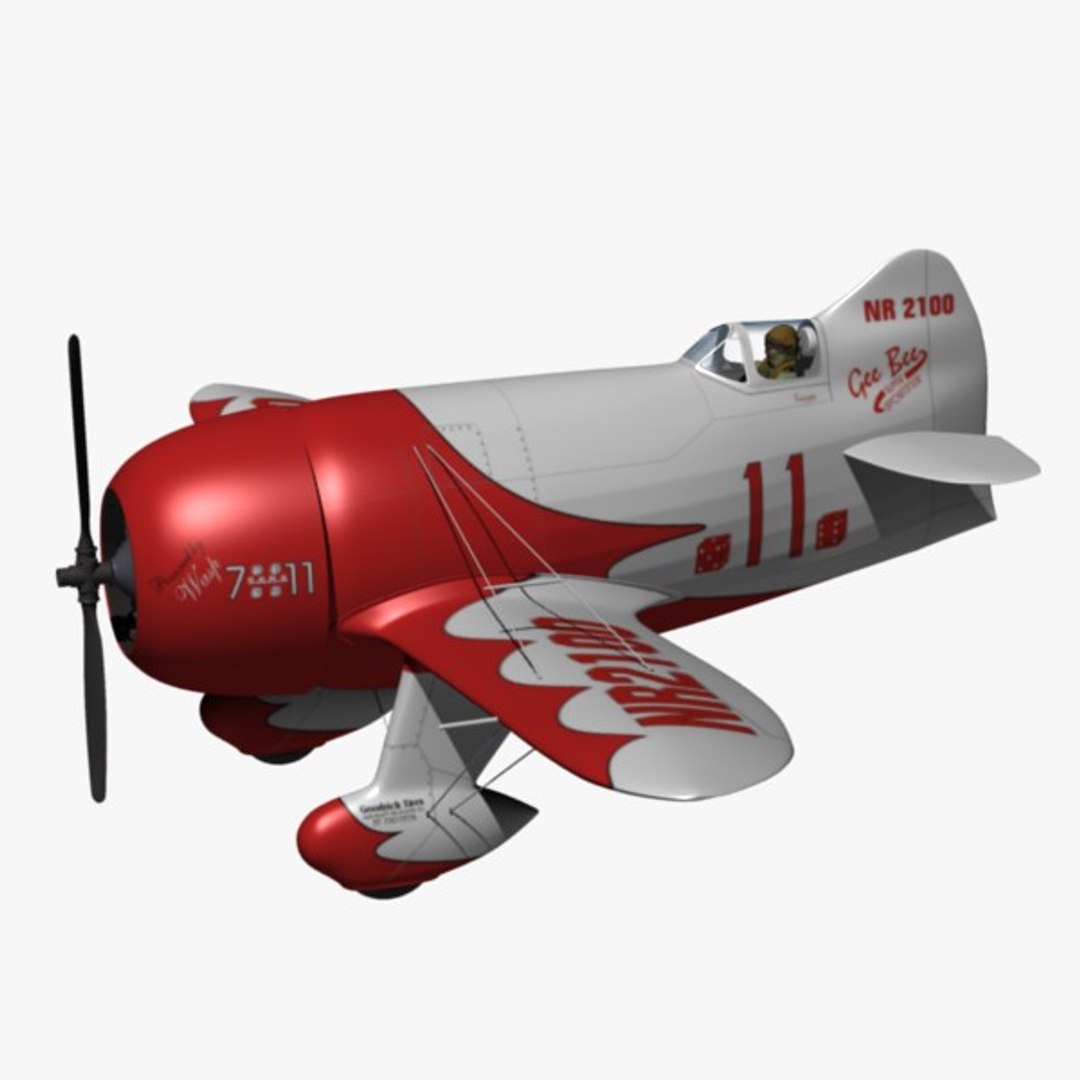 Gee Bee 3d Max