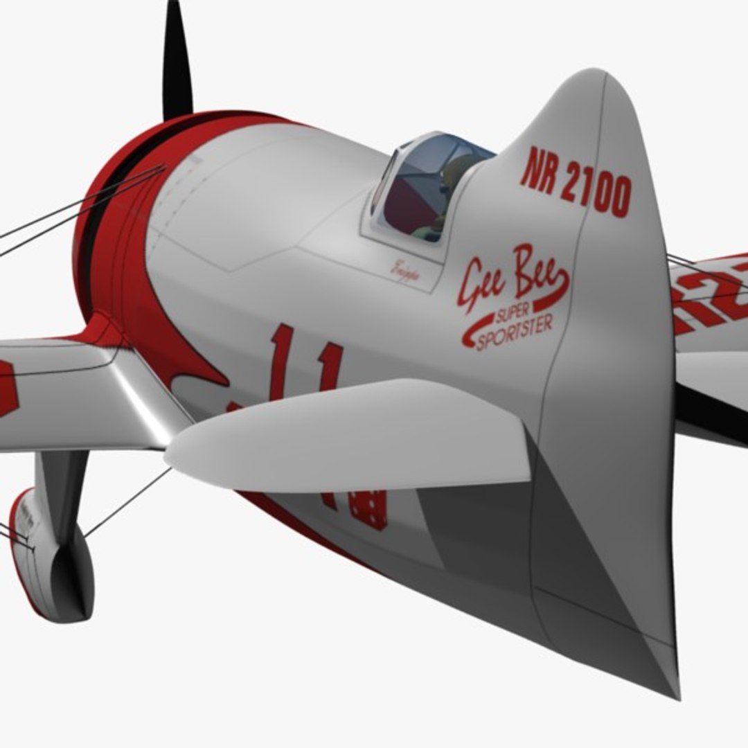 Gee Bee 3d Max