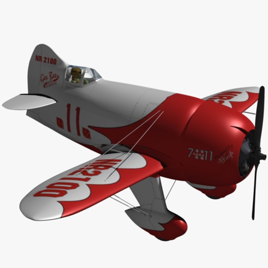 Gee Bee 3d Max