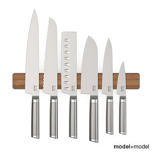 Max Set Knives Stand Wall