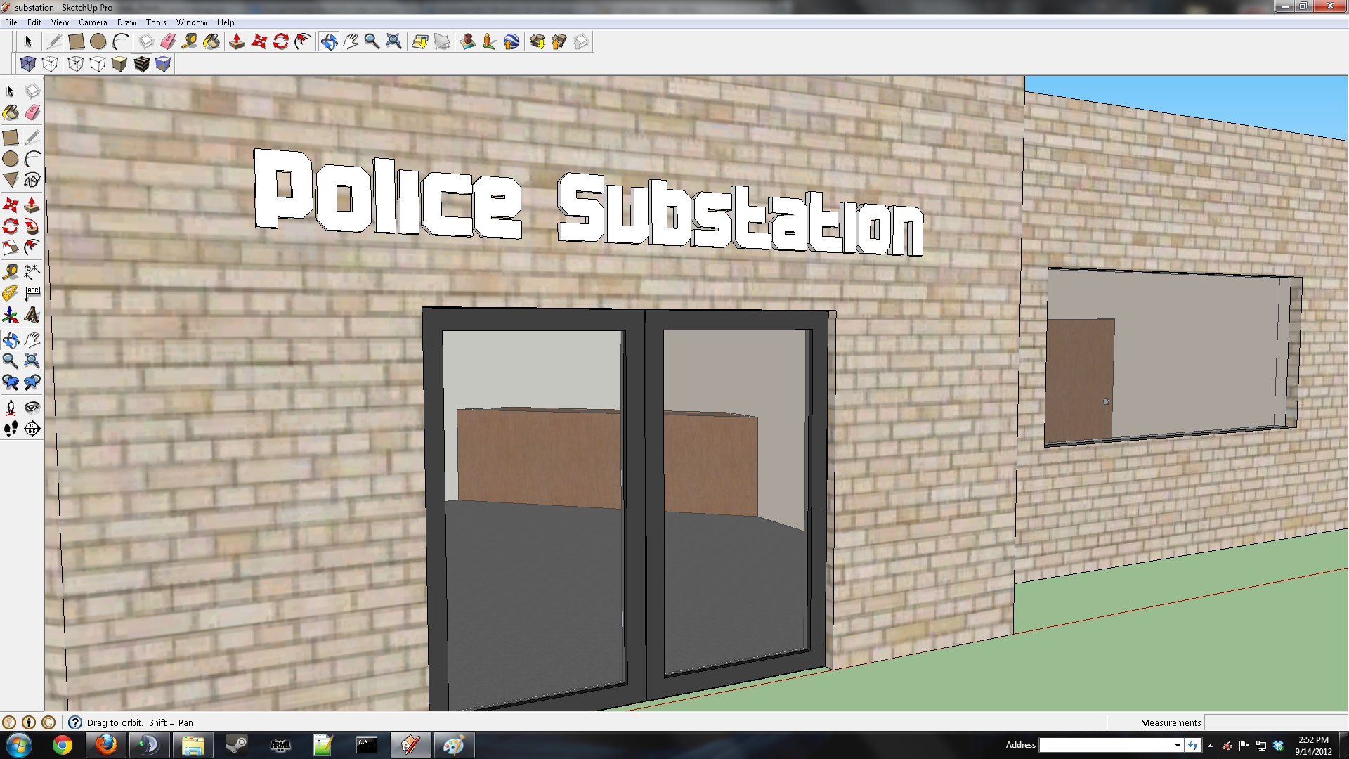 Police Substation 3d Model