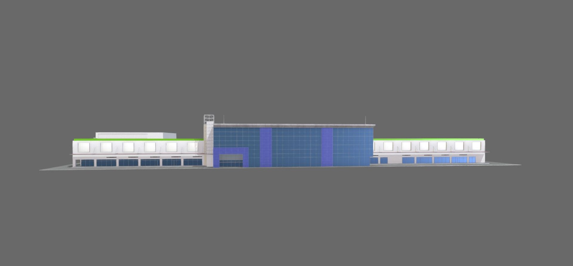 3D Mall Building - TurboSquid 1340138