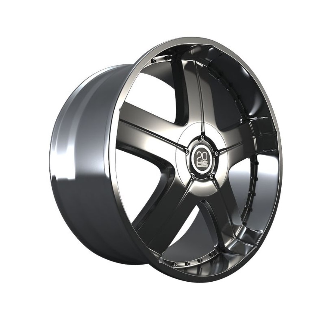 Free Rims Tis Alloys Packs 3d Model