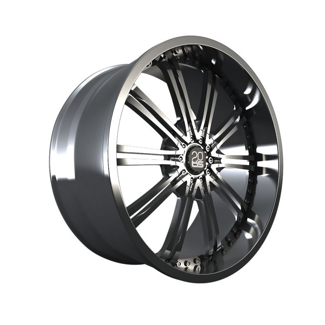 Free Rims Tis Alloys Packs 3d Model