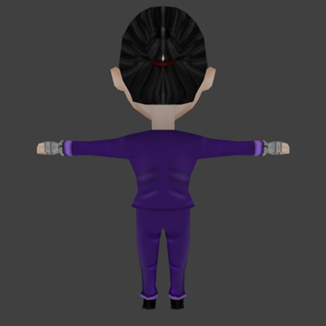 3d Chinese Chibi Character