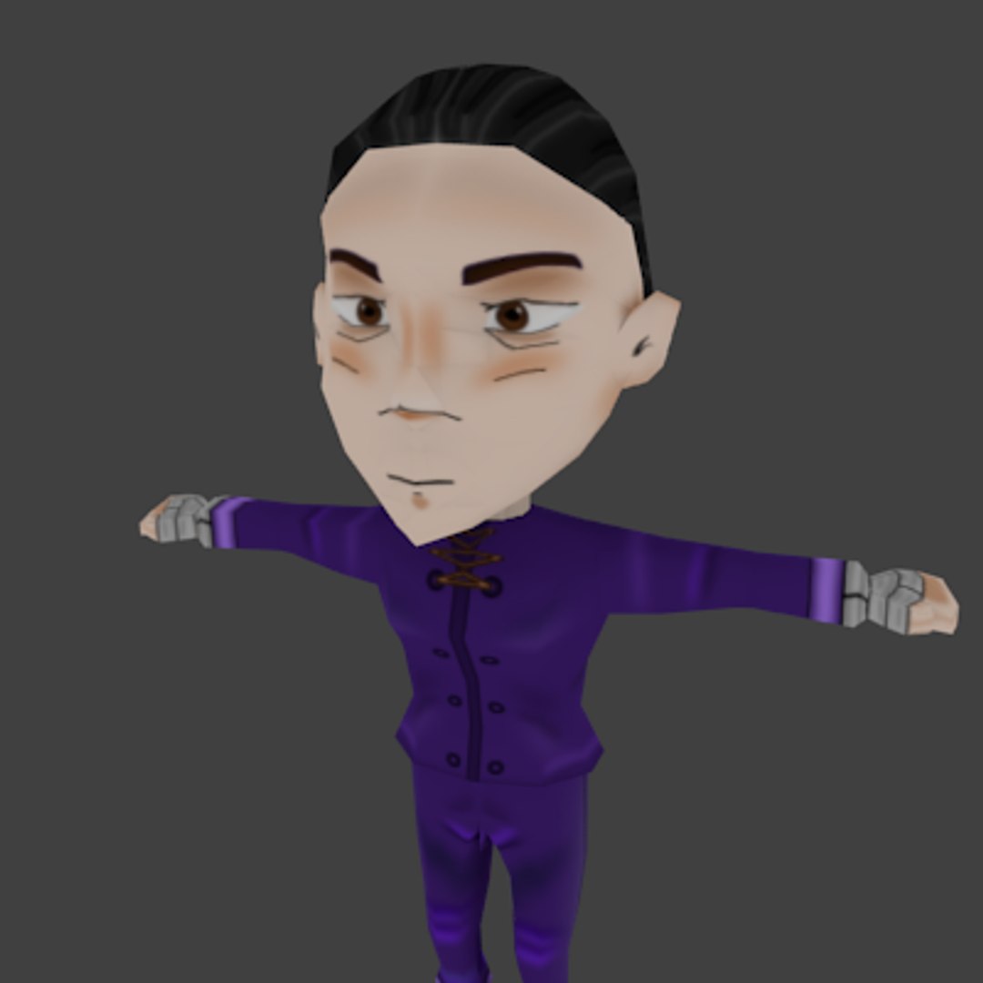 3d Chinese Chibi Character