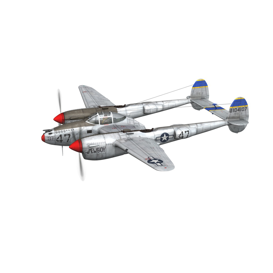 Lockheed Lightning - Jewboy 3d C4d