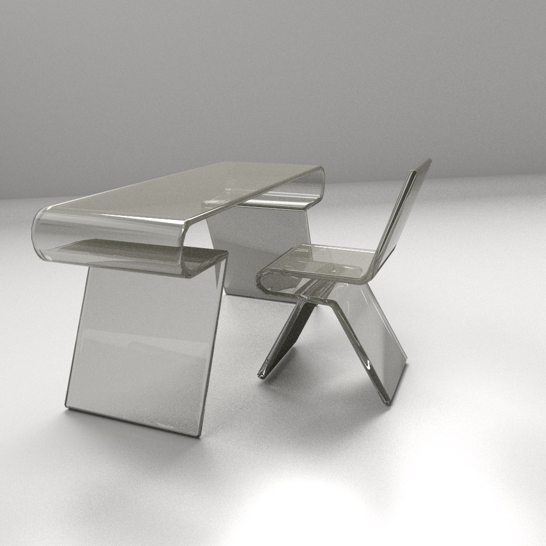 modern chair 2 3d 3ds