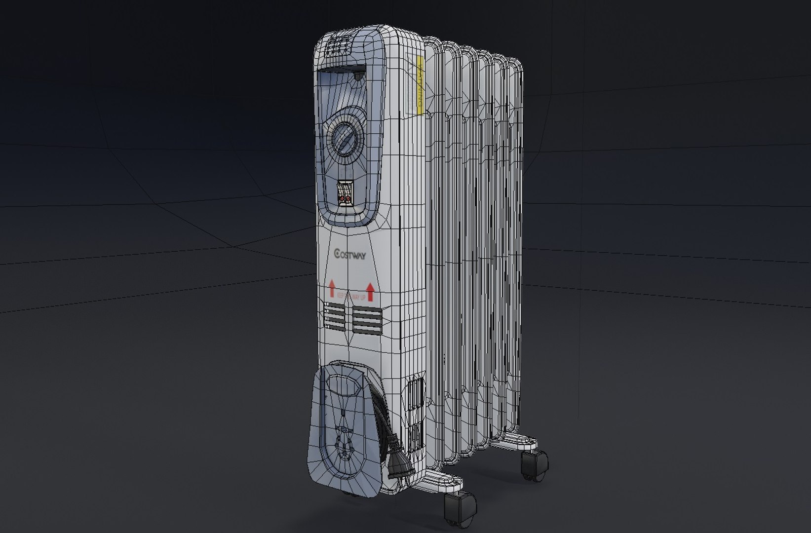 3D Heat Radiator Model - TurboSquid 1429775