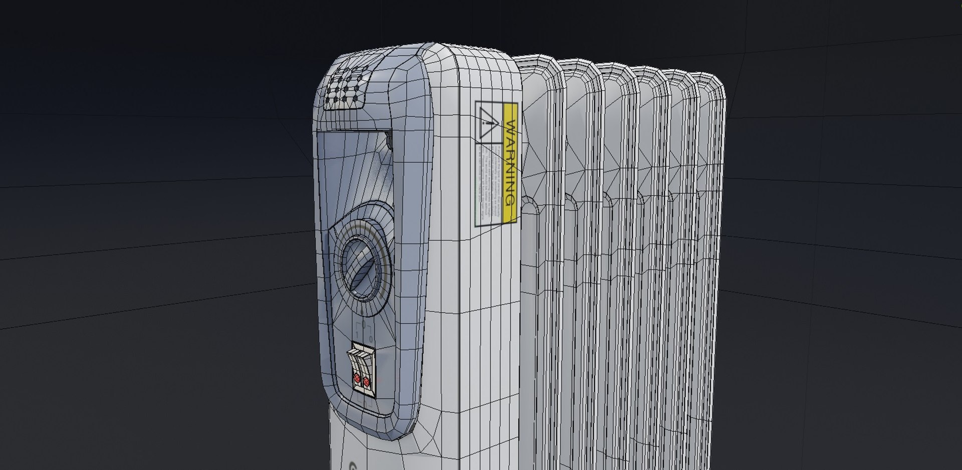 3D Heat Radiator Model - TurboSquid 1429775