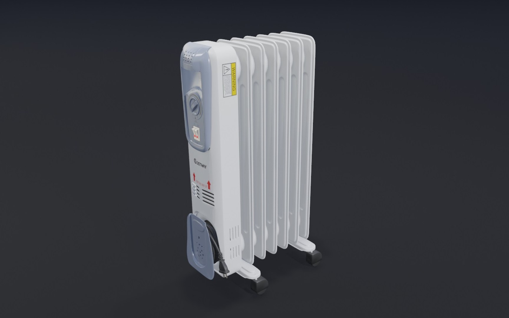 3D Heat Radiator Model - TurboSquid 1429775