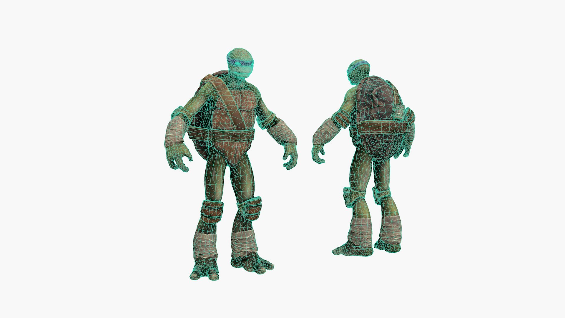 3D TMNT 6 In 1 PACK Models - TurboSquid 2362745