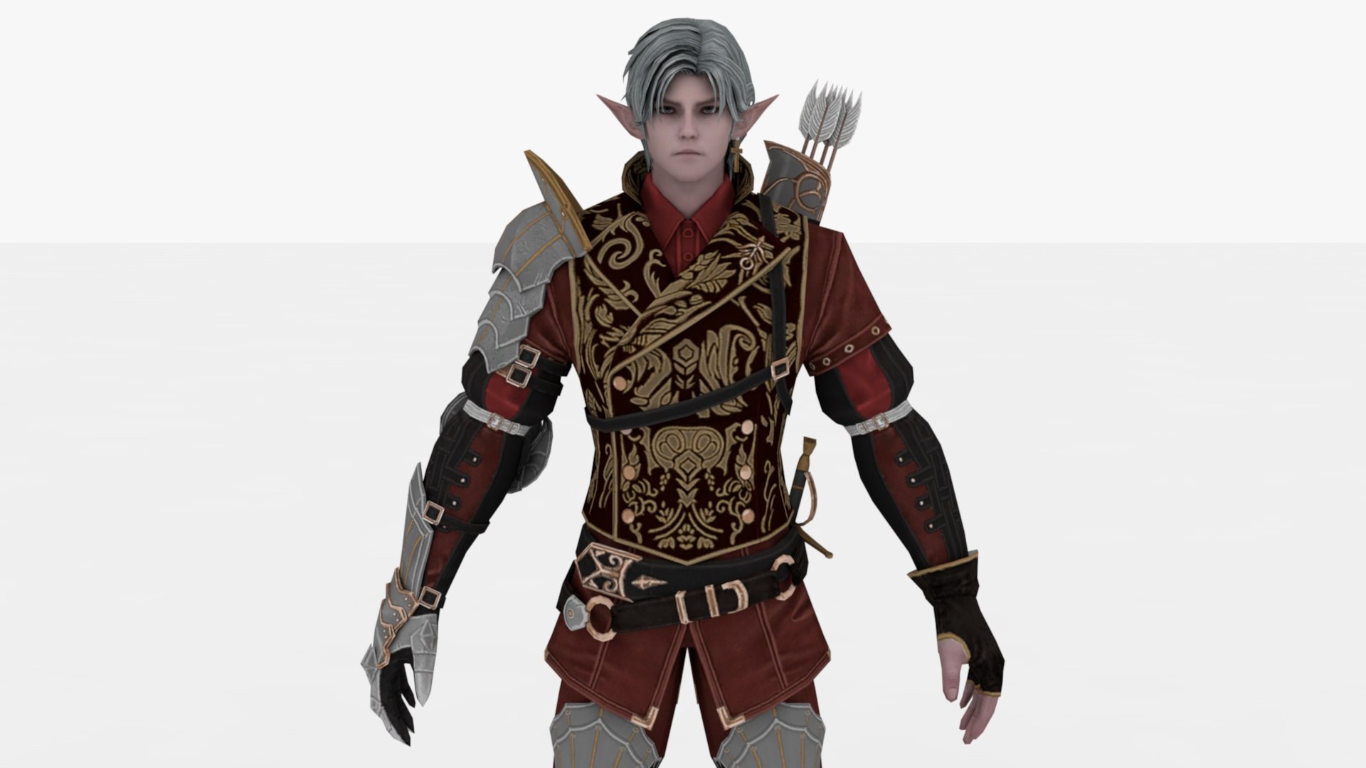 3D Men Warrior Rigged Animated Model - TurboSquid 2333555