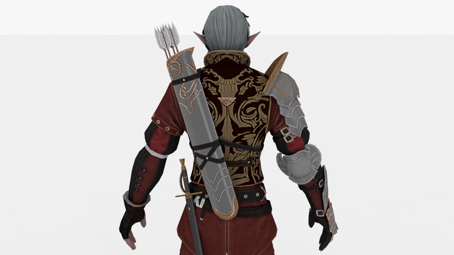 3D Men Warrior Rigged Animated Model - TurboSquid 2333555