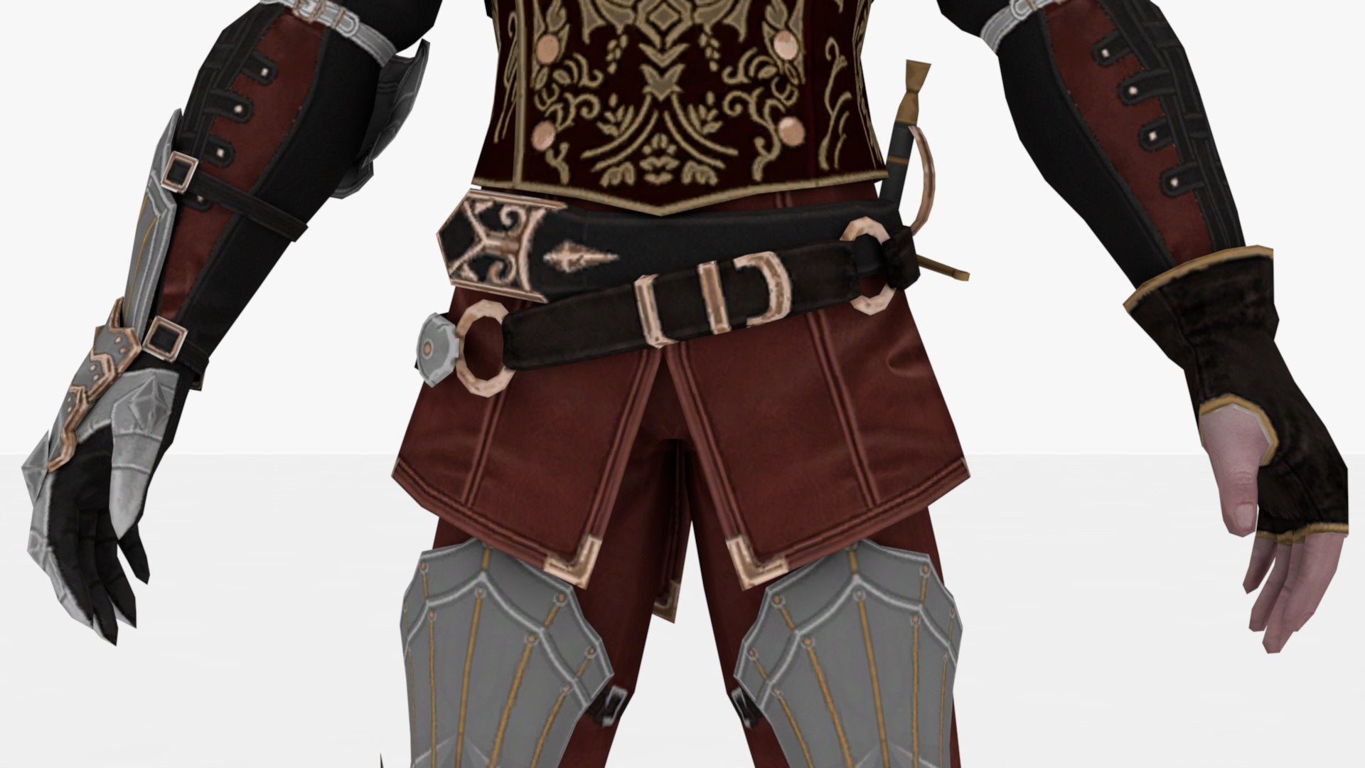 3D Men Warrior Rigged Animated Model - TurboSquid 2333555
