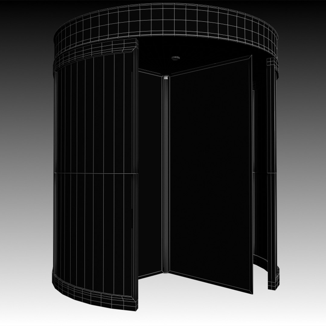 Revolving Door 3d Max
