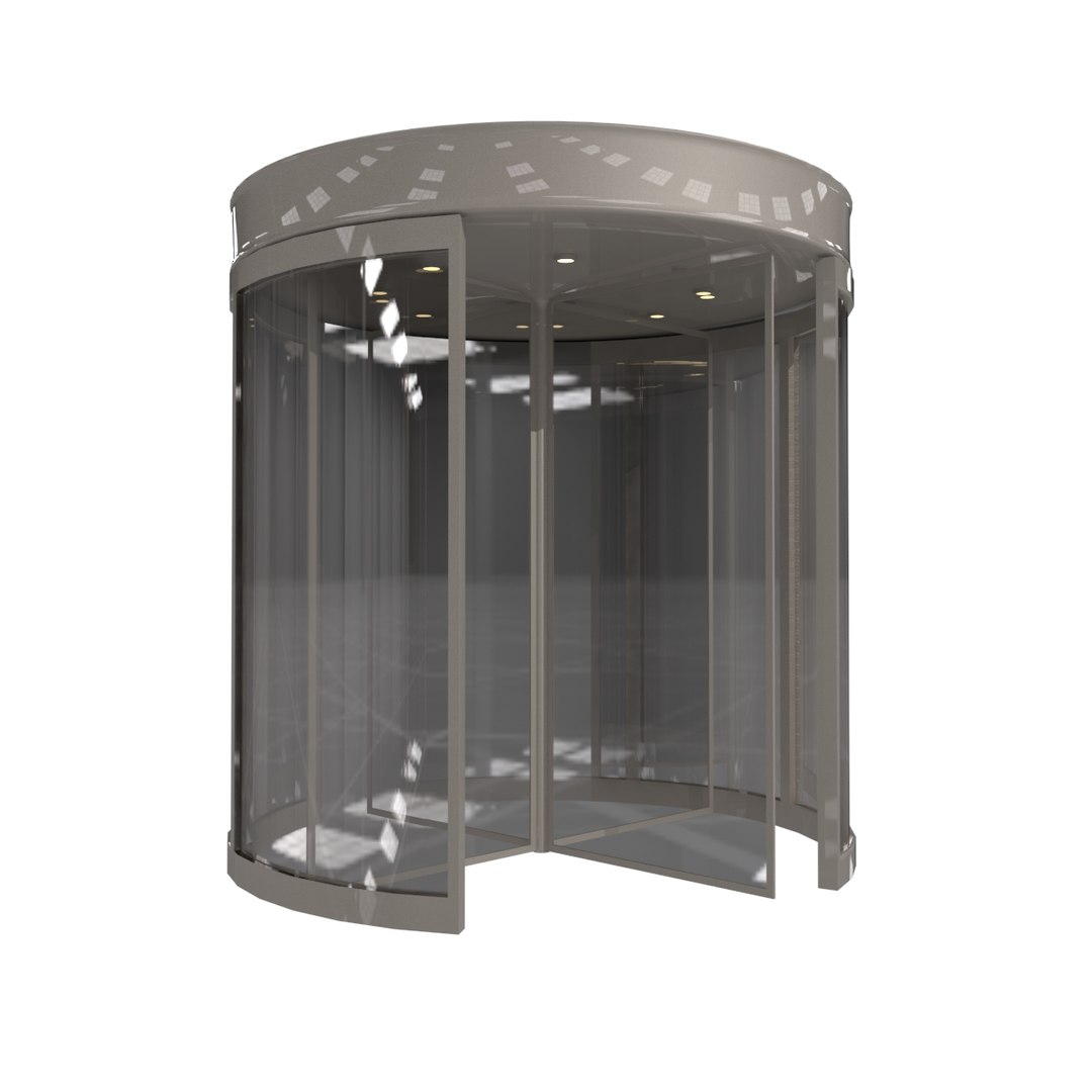 Revolving Door 3d Max