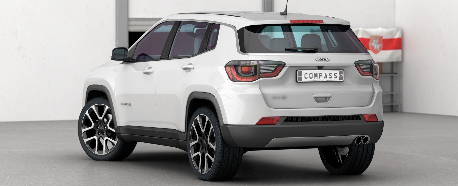 3D Model Realistic Jeep Compass 2020 - TurboSquid 1651037