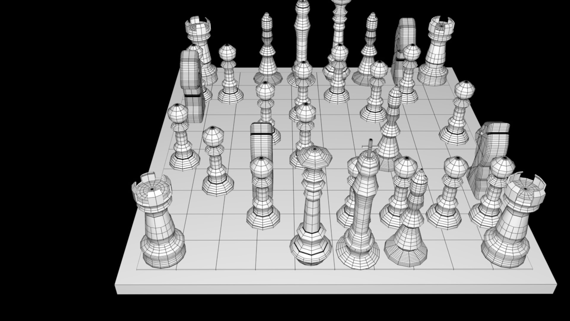 3D Chess Model - TurboSquid 1426231