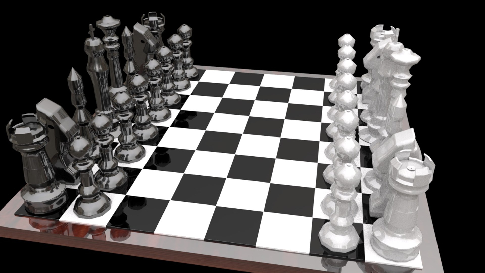 3D Chess Model - TurboSquid 1426231