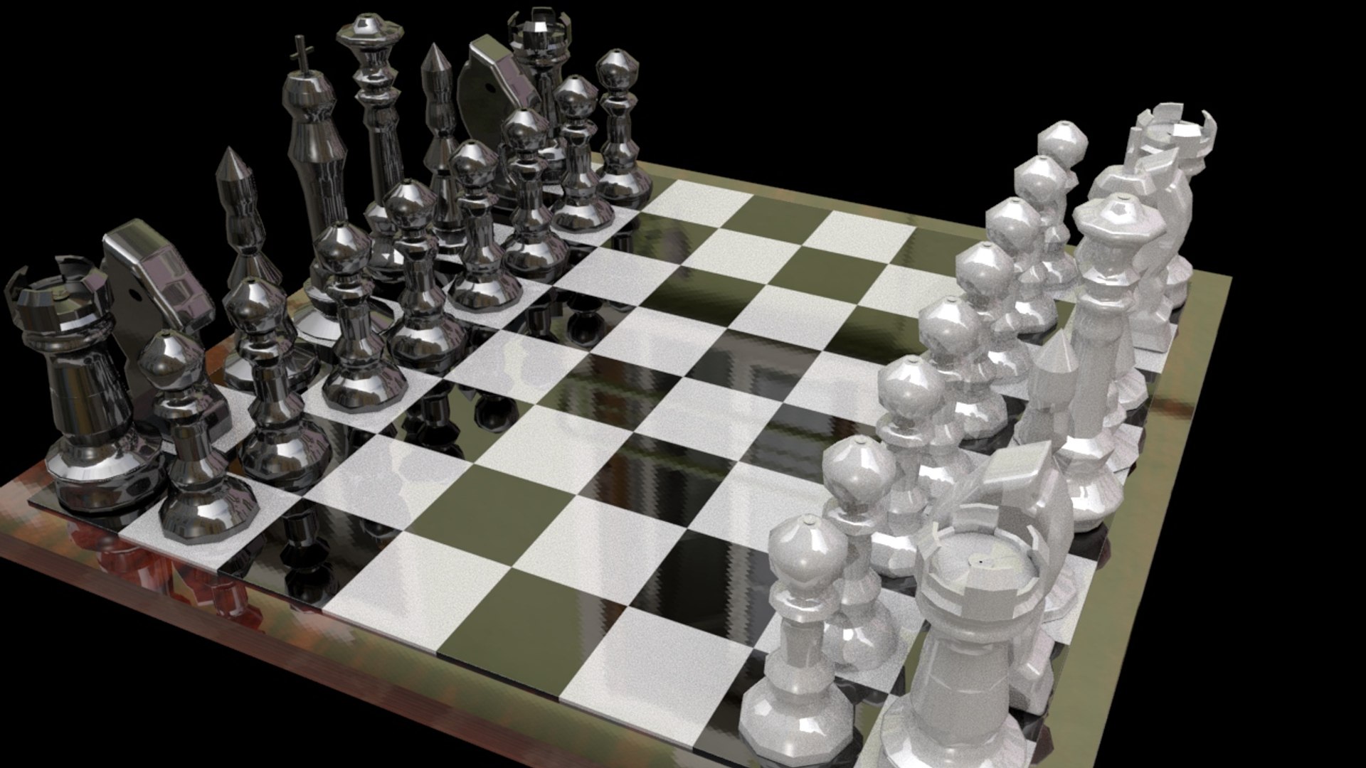 3D Chess Model - TurboSquid 1426231