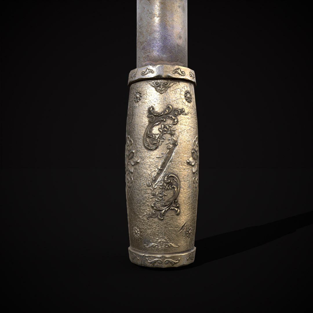 3D Ornamental Knife - TurboSquid 2176721