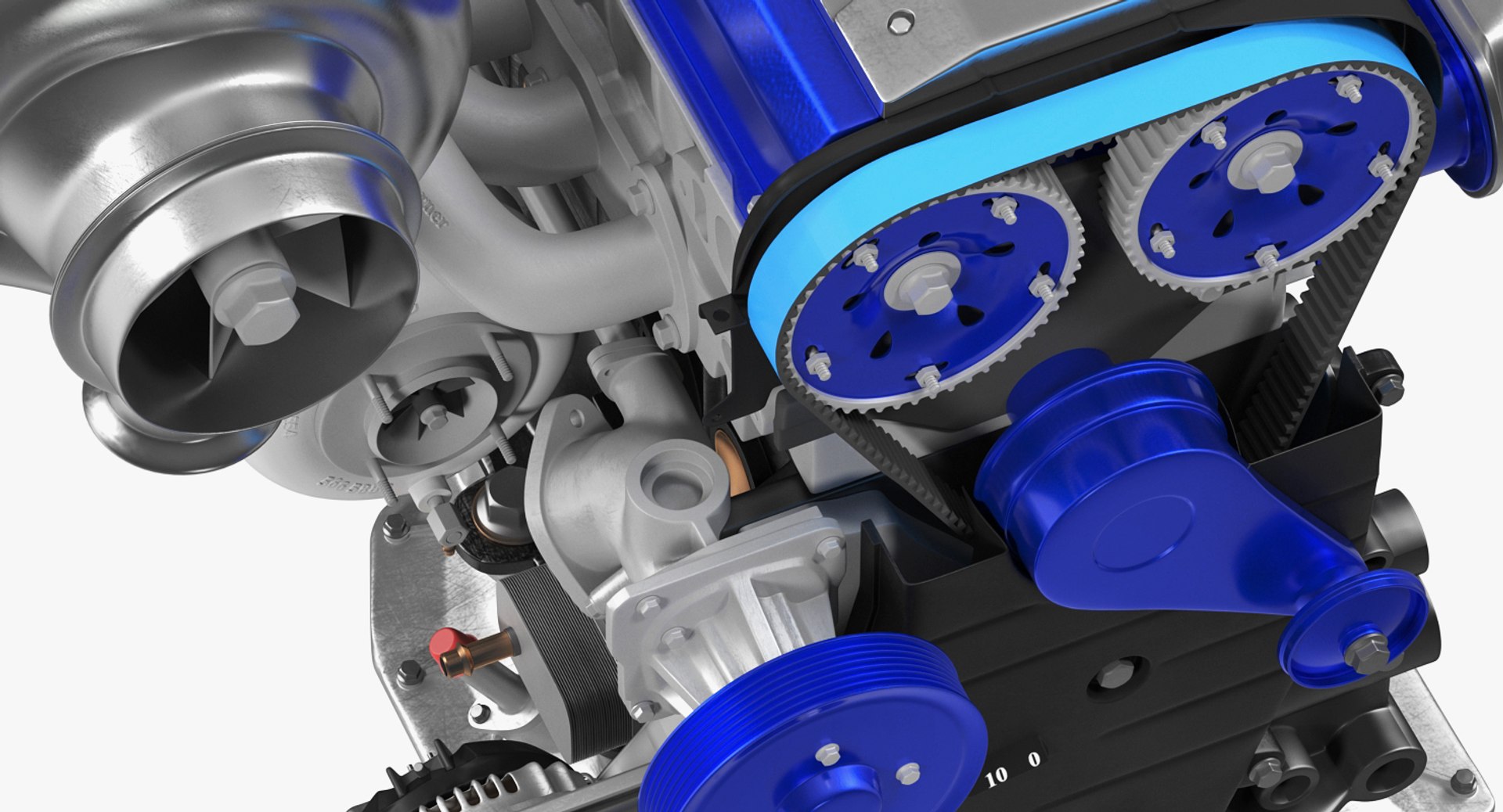 Toyota Jz Engine 3D Model - TurboSquid 1269386