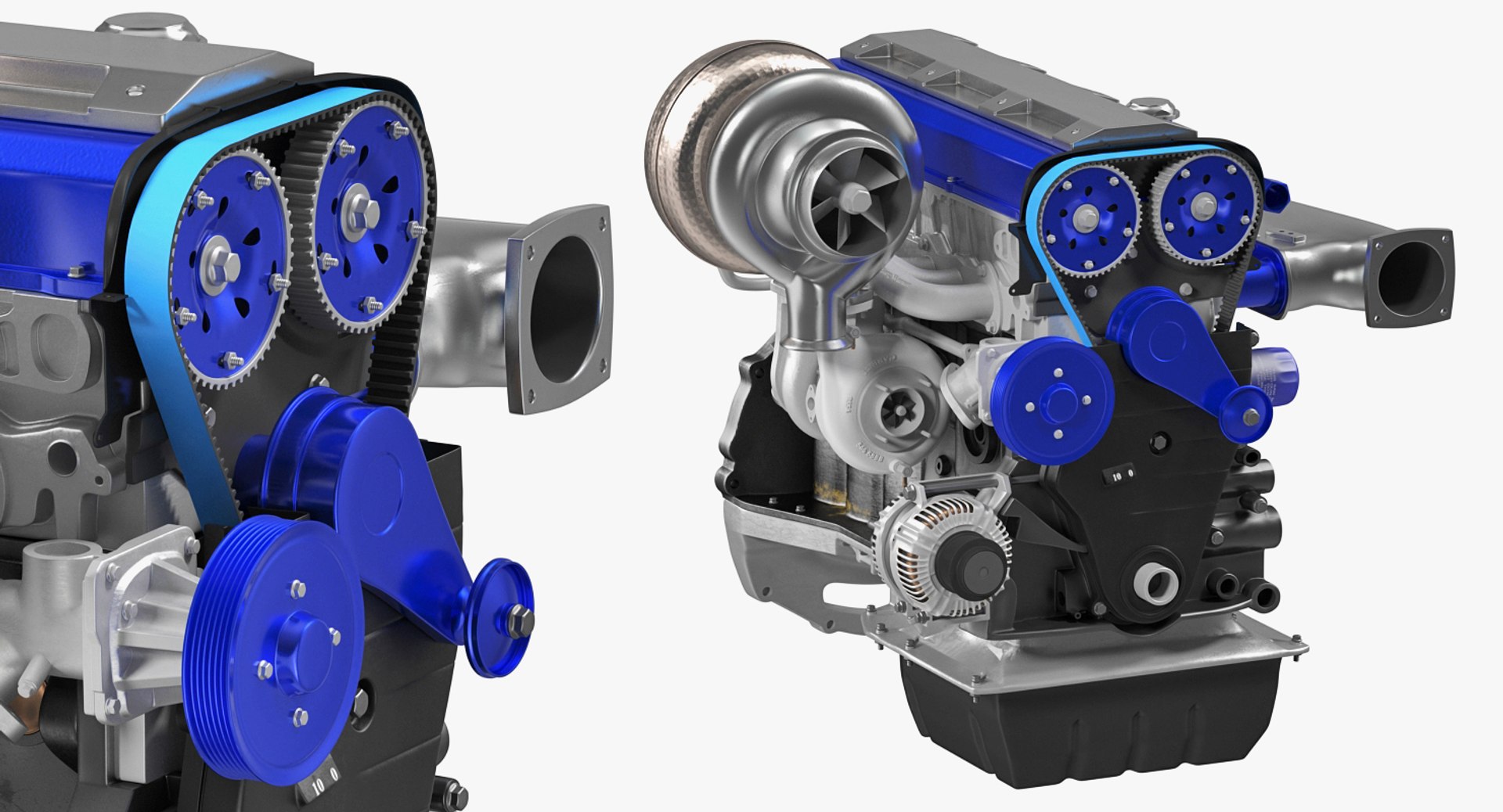 Toyota Jz Engine 3D Model - TurboSquid 1269386