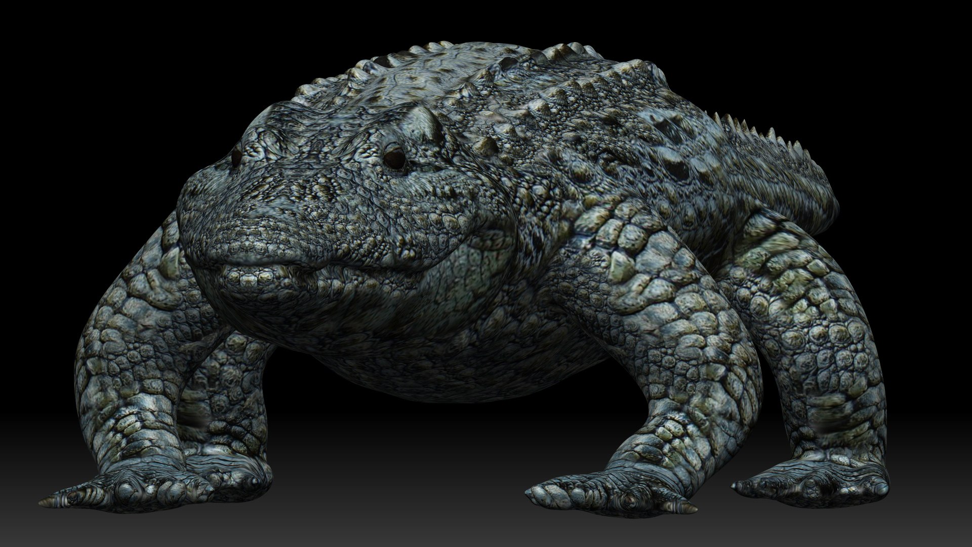 Crocodile Model - TurboSquid 1737413
