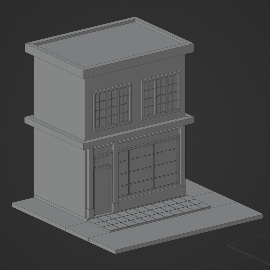 3D Building Cartoon - TurboSquid 2415720