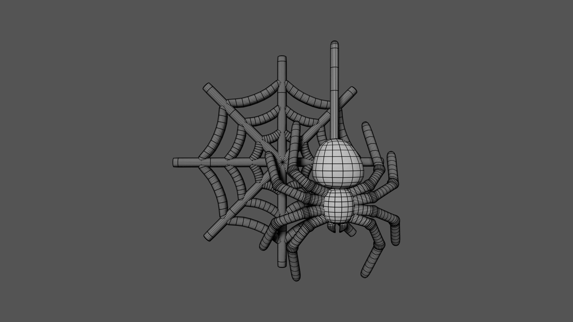3D Spider Web - TurboSquid 2141806
