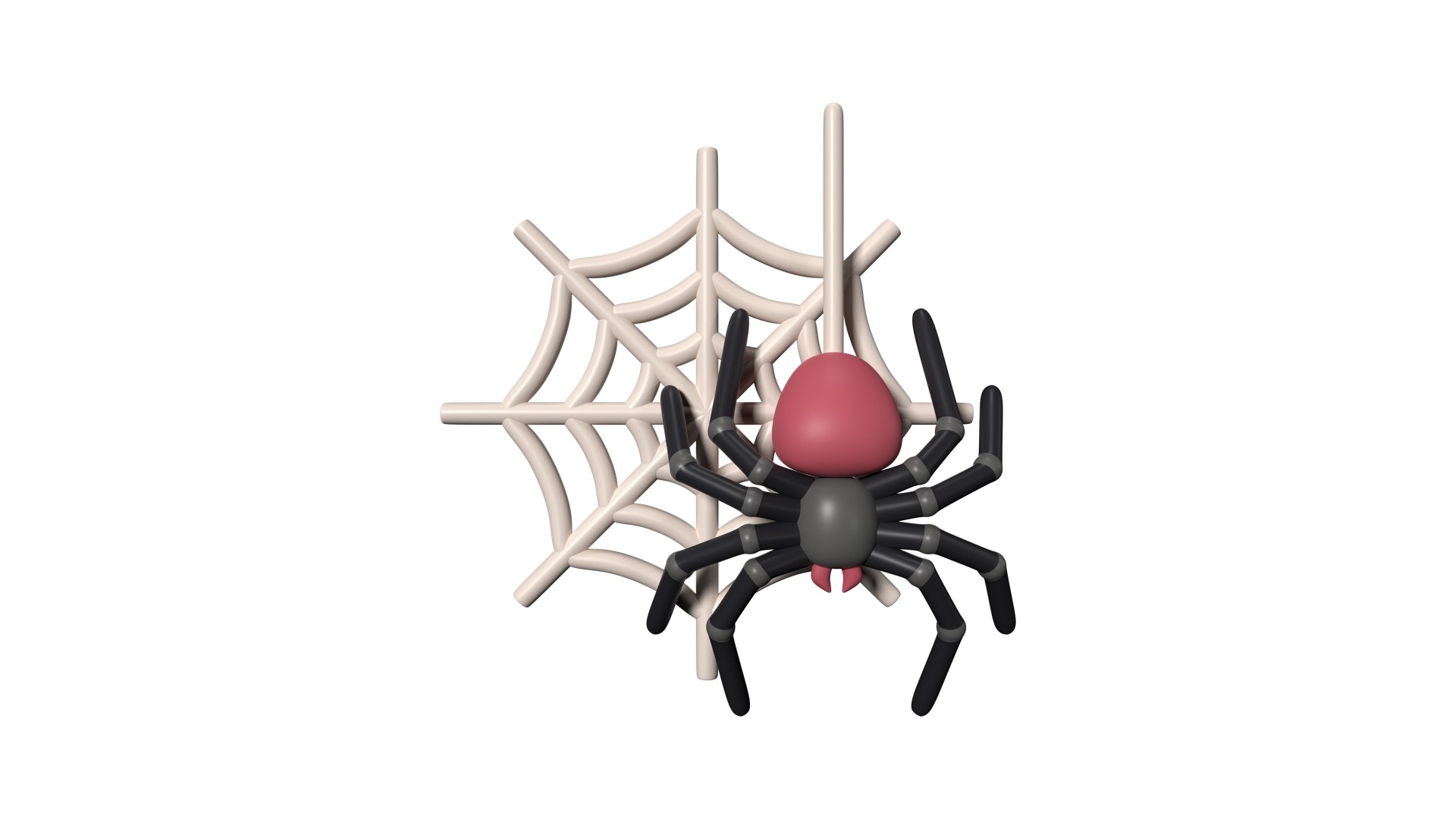 3D Spider Web - TurboSquid 2141806
