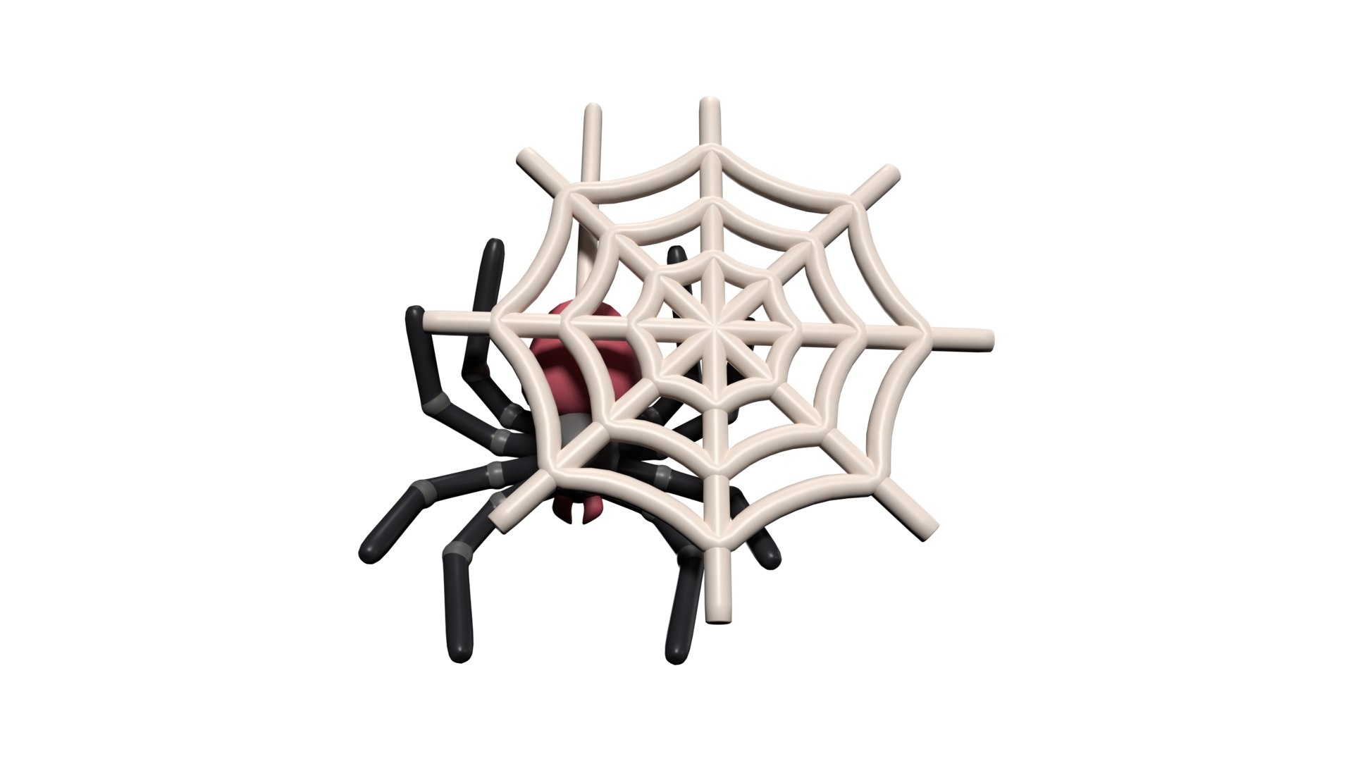 3D Spider Web - TurboSquid 2141806