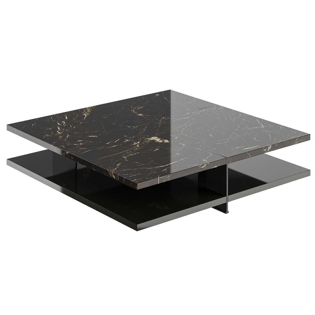 Poliform Bristol Coffee Table 3D Model - TurboSquid 2346294