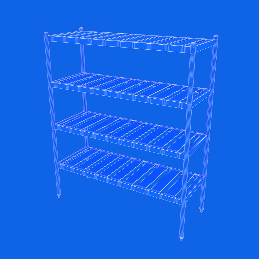 3D model kitchen rack - TurboSquid 1308712