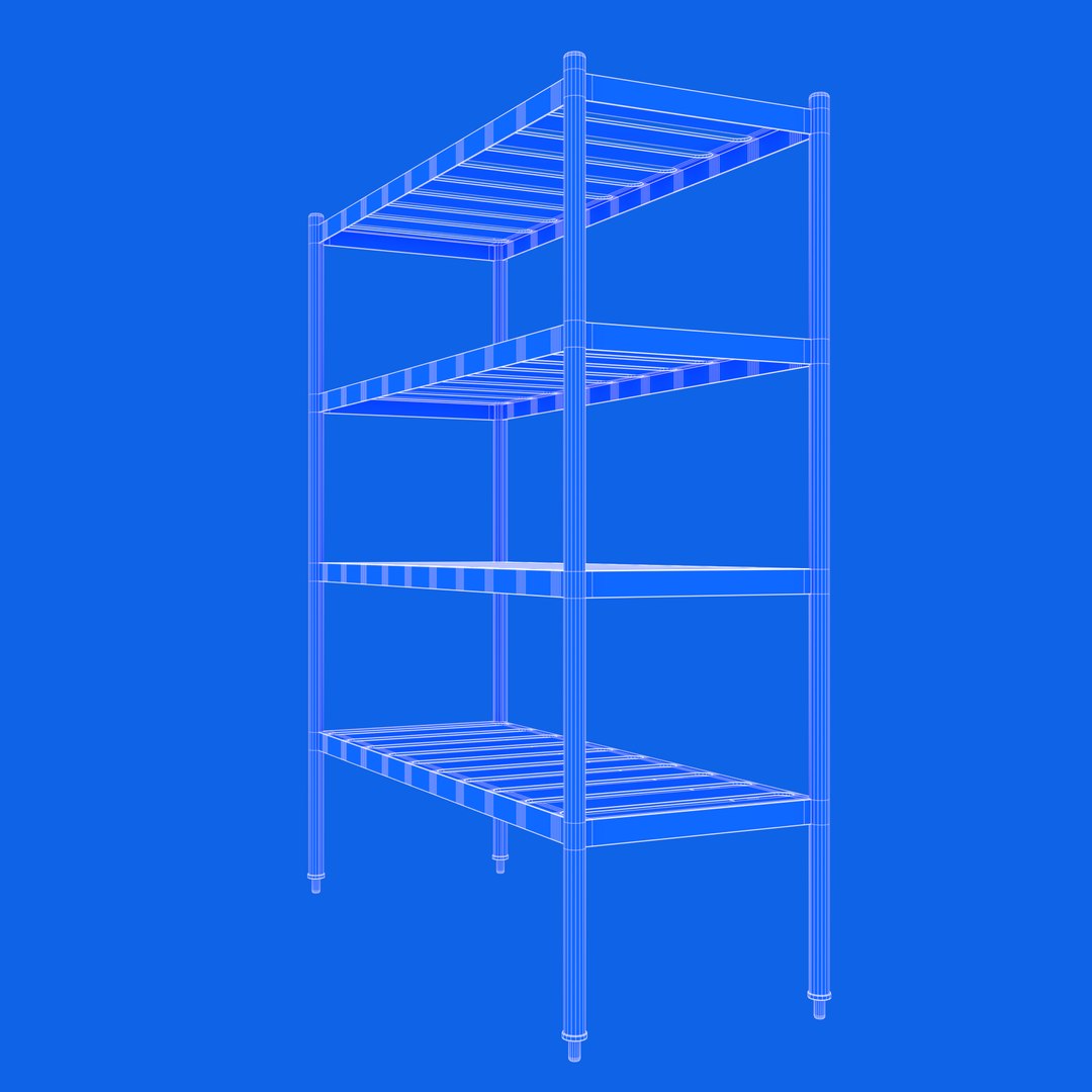 3D model kitchen rack - TurboSquid 1308712