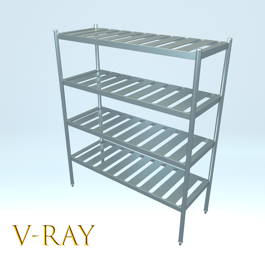 3D Model Kitchen Rack - TurboSquid 1308712