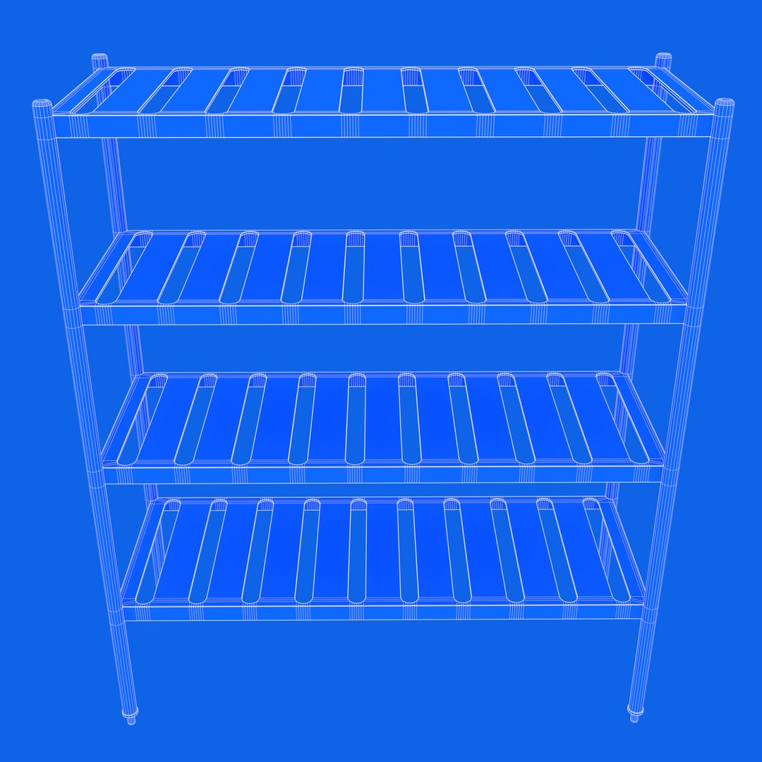 3D model kitchen rack - TurboSquid 1308712