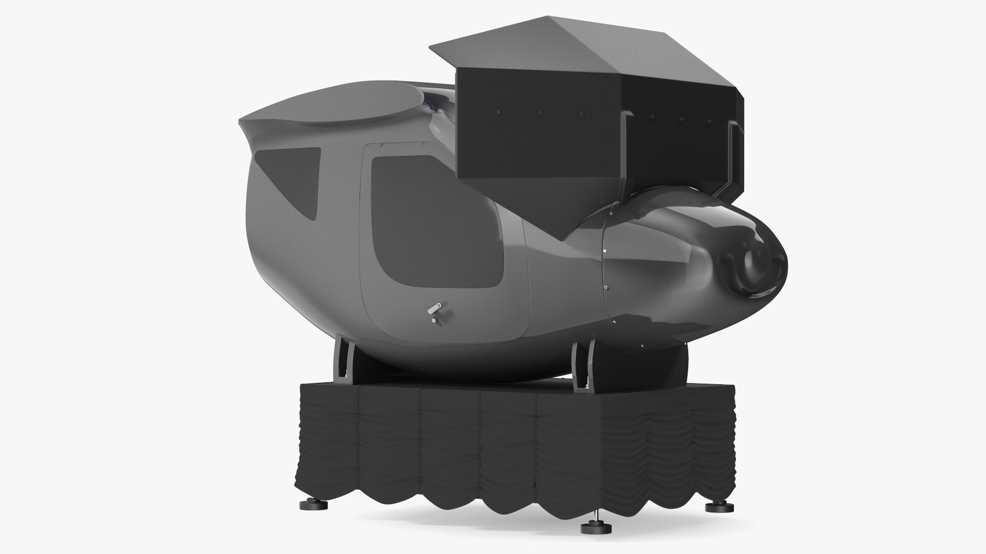 Flight Simulator Rigged for Cinema 4D 3D - TurboSquid 2178098