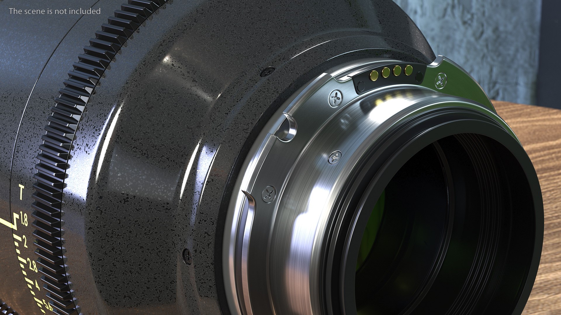 3D Model Lens Digital Cinema Camera - TurboSquid 1896659