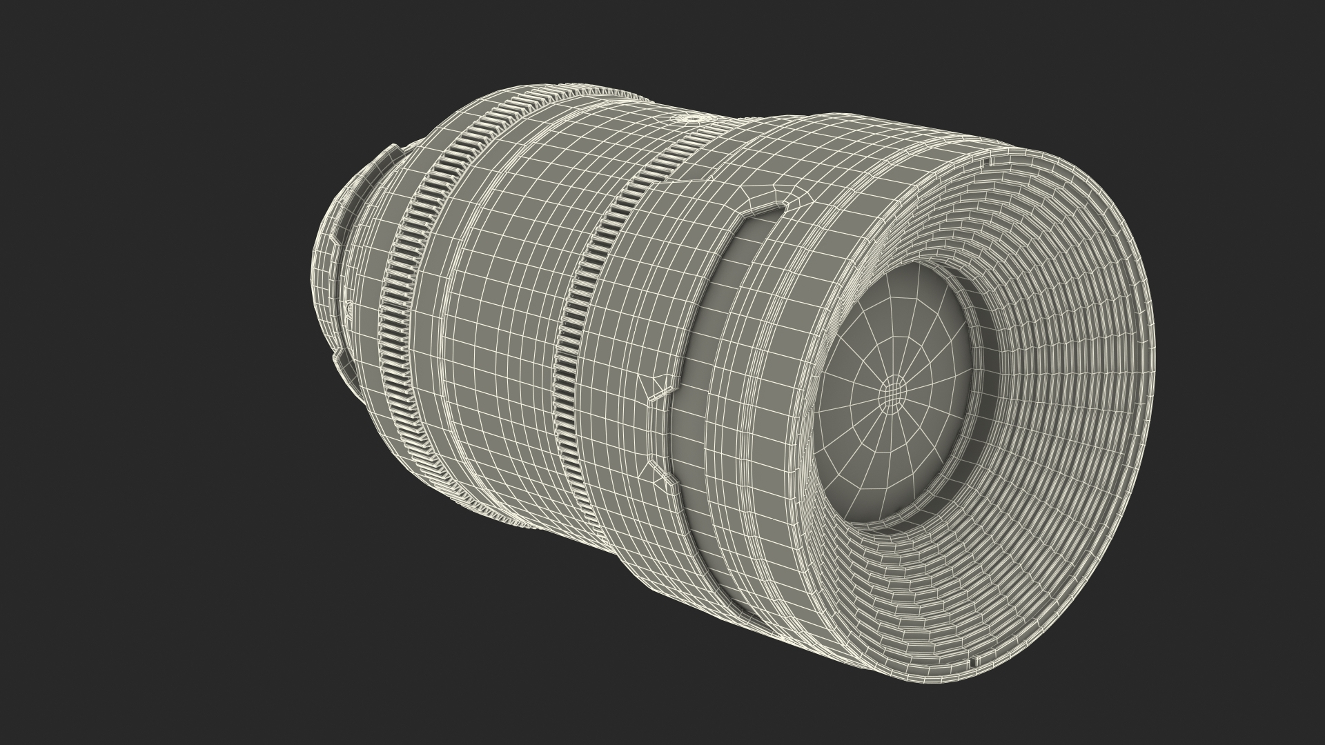 3D Model Lens Digital Cinema Camera - TurboSquid 1896659