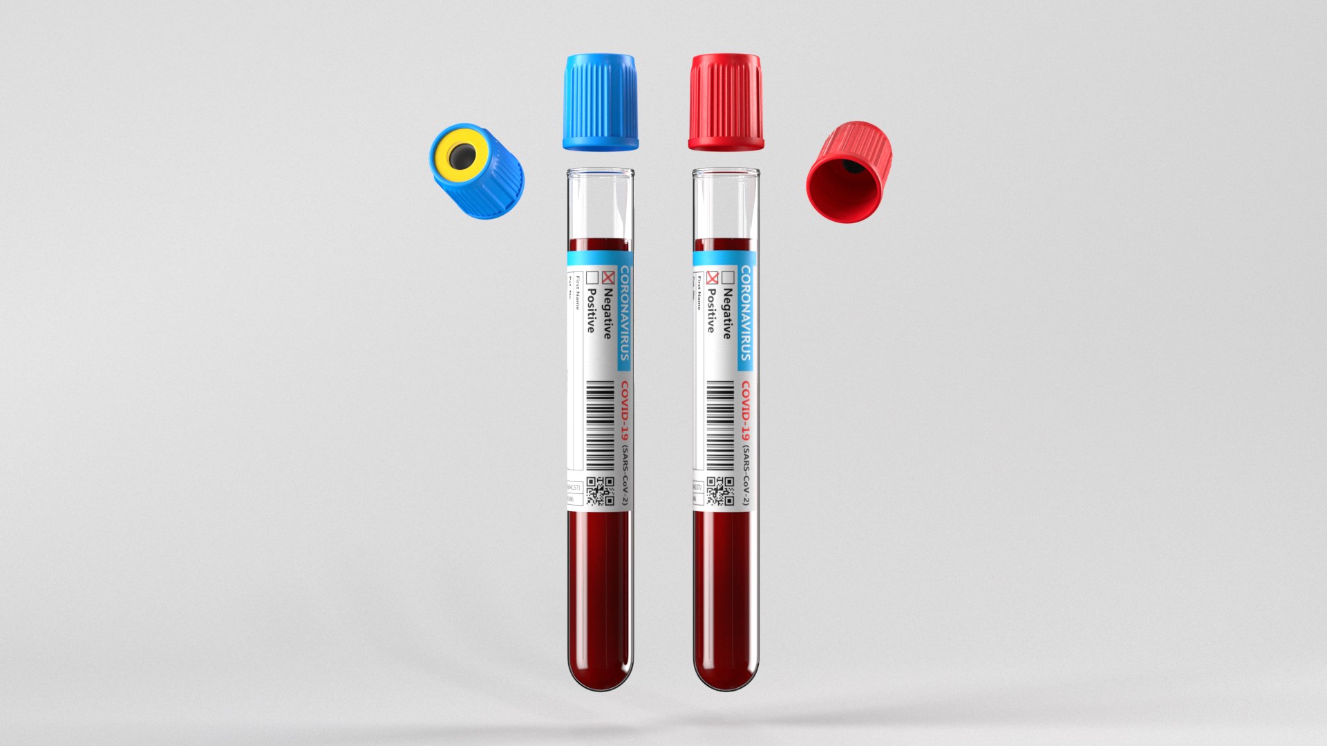 3D Test Tubes With Stand - TurboSquid 1830084