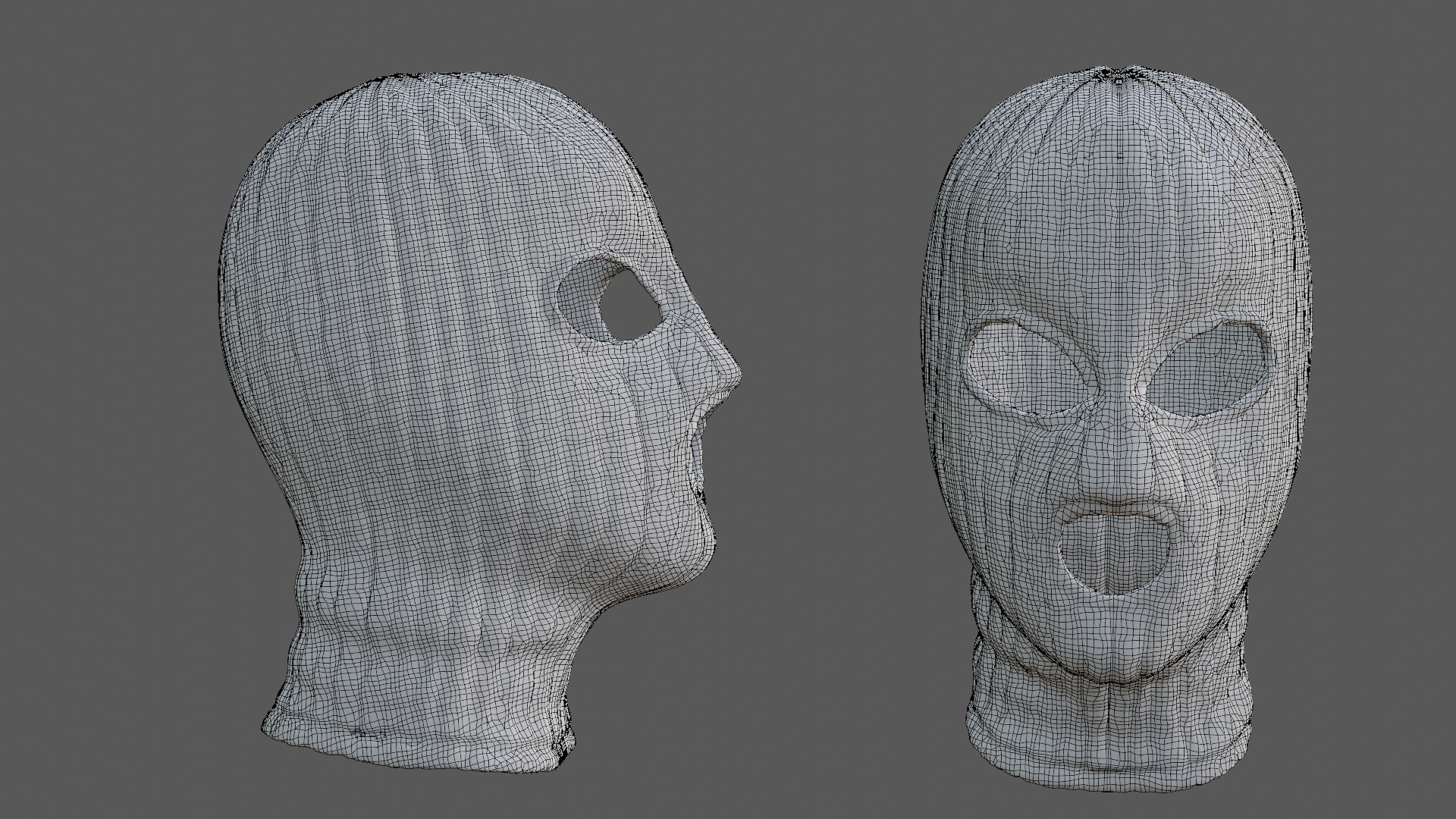 3D Balaclava Robber Mask - TurboSquid 1783325