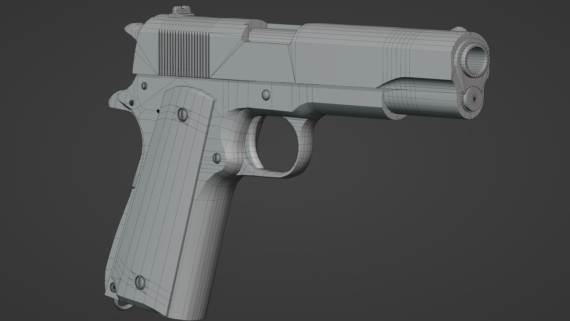 Colt 1911 3D Model - TurboSquid 2140795