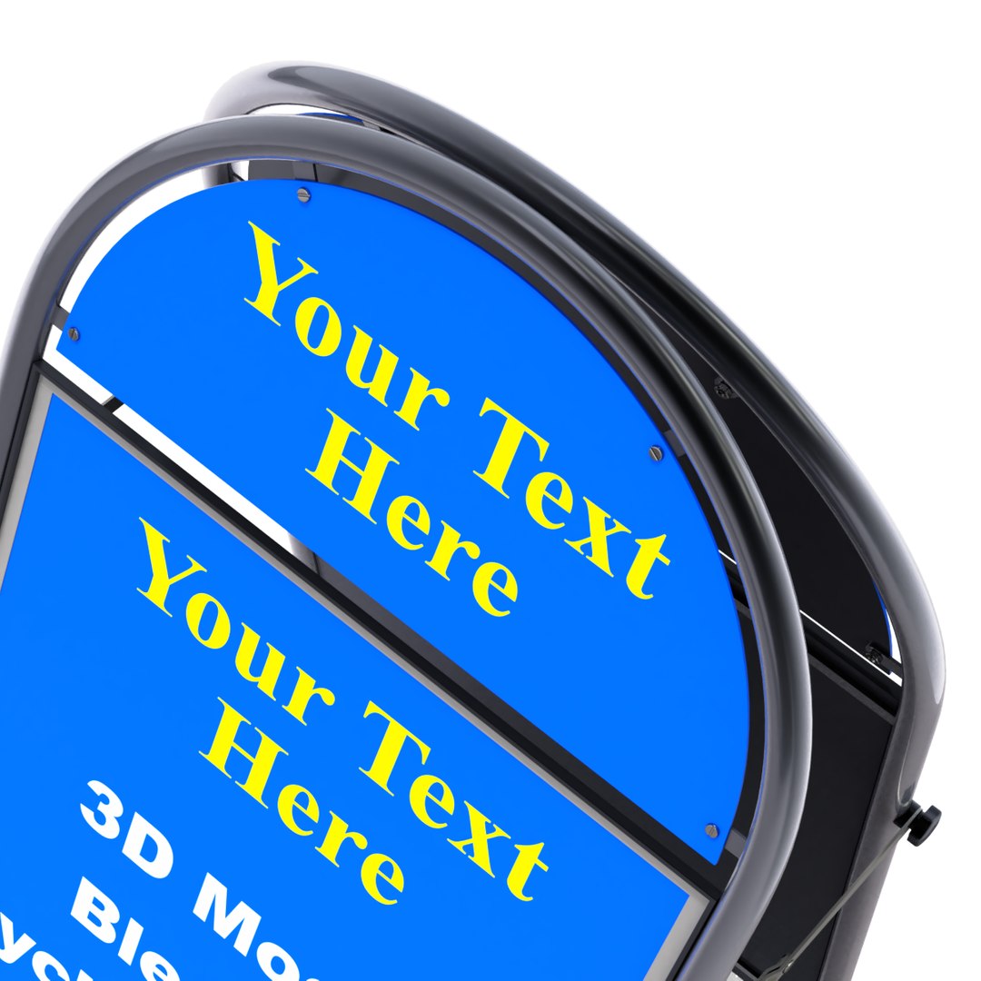 3D Street Sign Model - TurboSquid 1241921