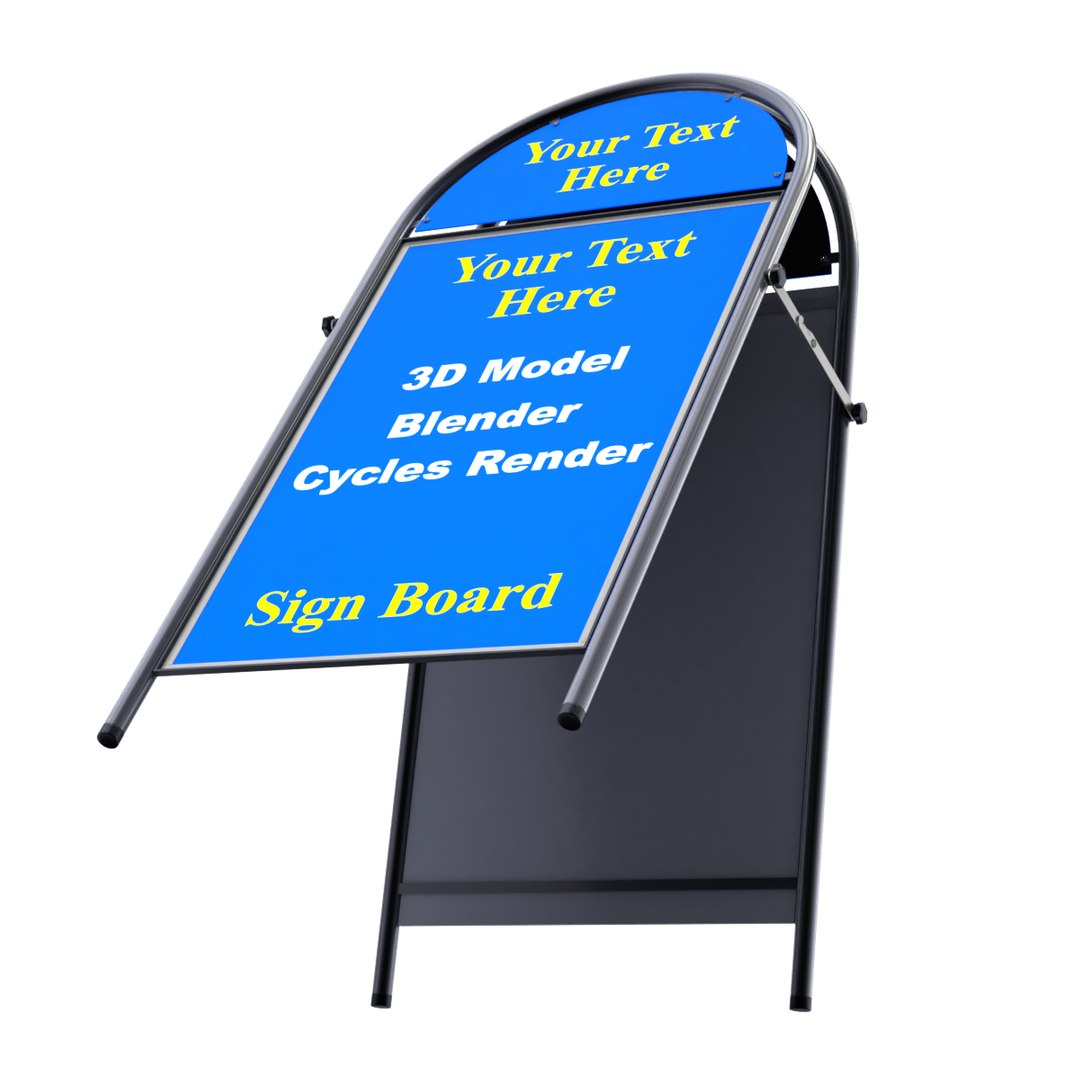 3D Street Sign Model - TurboSquid 1241921