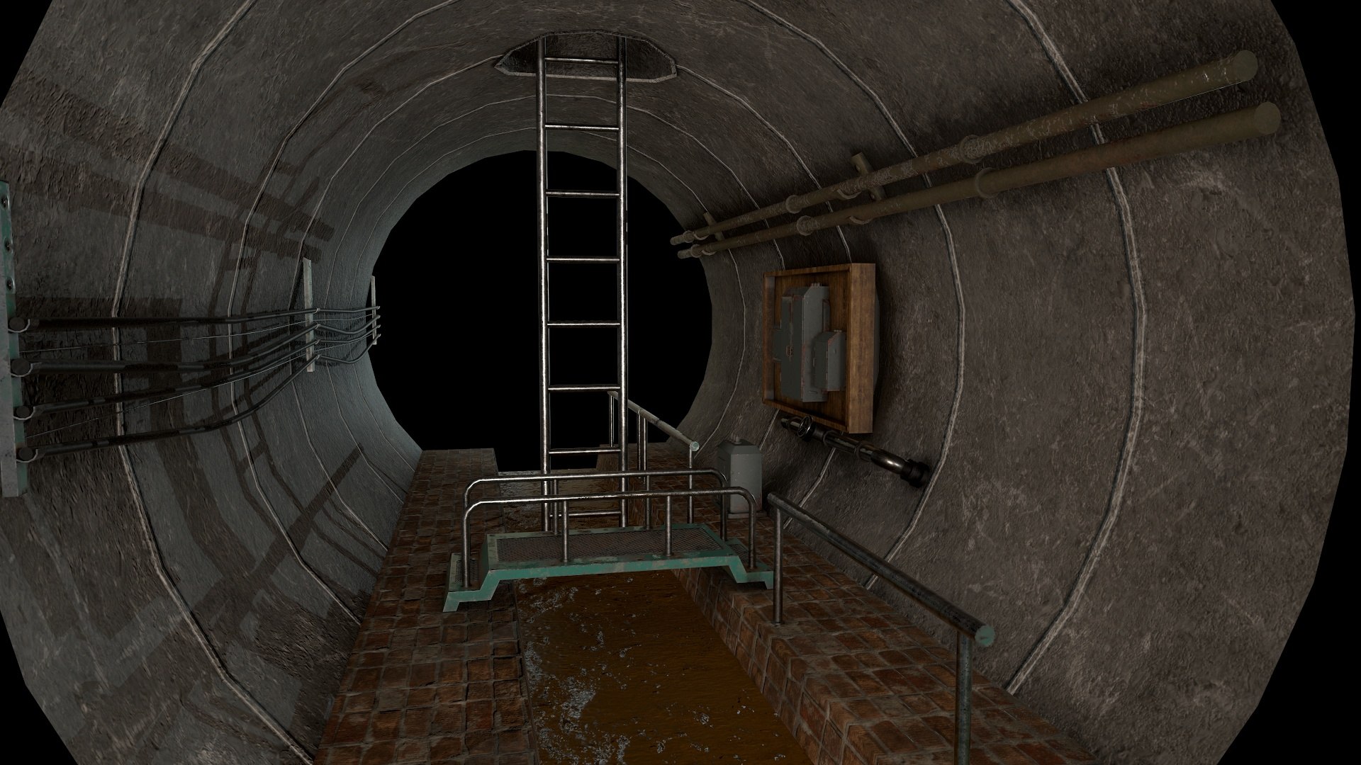Modular Sewers Model - TurboSquid 1745542
