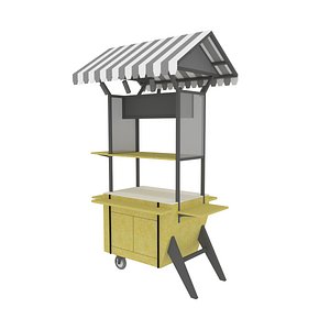 Download 3D Food Cart SketchUp Models - TurboSquid