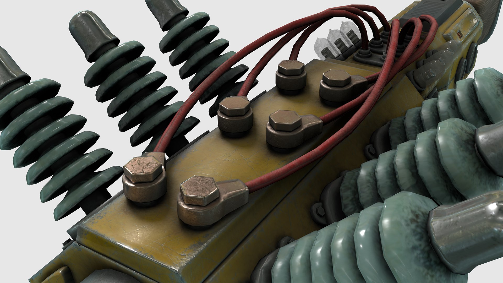 Tesla Rifle Weapon Pbr 3D - TurboSquid 1348222