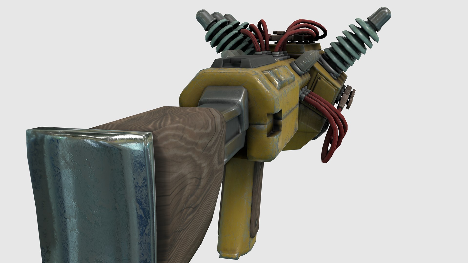 Tesla Rifle Weapon Pbr 3D - TurboSquid 1348222